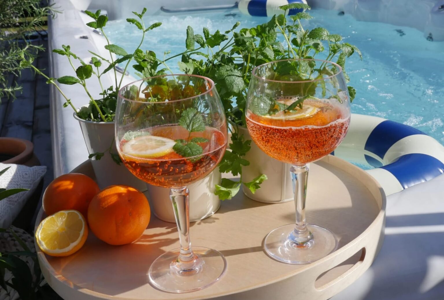 Gin & Tonic Glas Plast Palma 69cl 2-pack - Se pris och leveranstid - Österlens Poolcenter