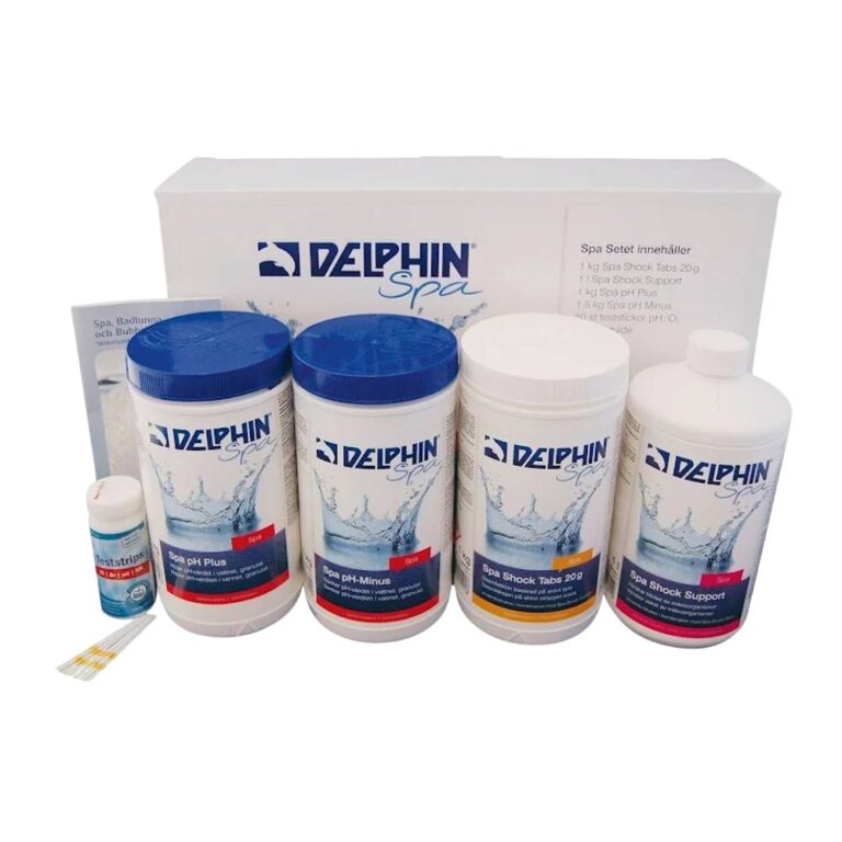 Startpaket Delphin Spa Startset Aktivt Syre / Klorfritt 4-pack - Se ...