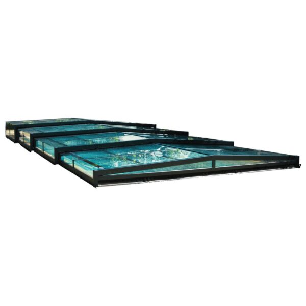 Pooltak Leia Compact 4x8 Antracit - Självmontering (Byggsats) - Se pris ...